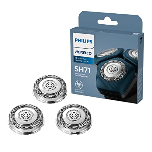 Philips Norelco Genuine SH71/52 Shaving Heads compatible with Norelco ...