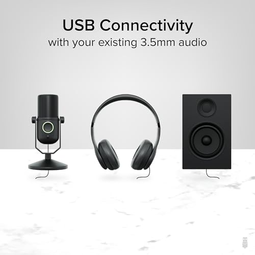 Plugable USB Audio Adapter with 3.5mm Speaker-Headphone and Microphone ...