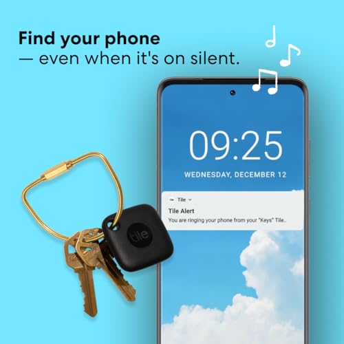 Tile Mate Essentials 4-Pack (2 Mate, 1 Slim, 1 Stickers)- Bluetooth ...