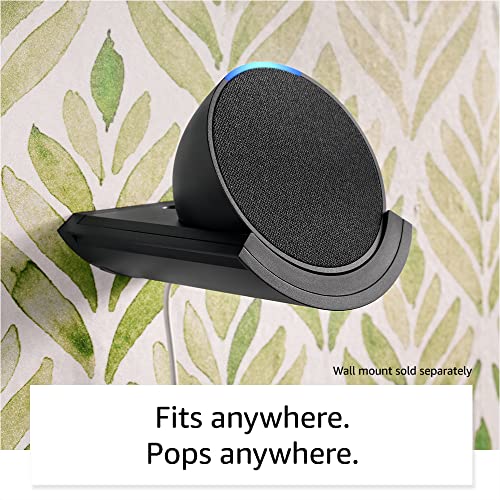 Amazon Echo Pop, an Alexa device (newest model), Our smallest smart ...