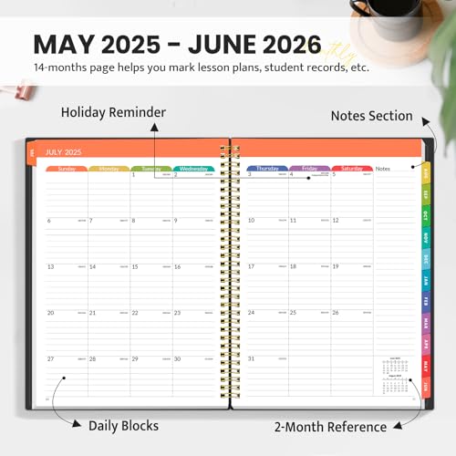 해외직구전문 쇼핑365 SUNEE Teacher Planner 2025-2026 Academic Year, Lite Lesson ...