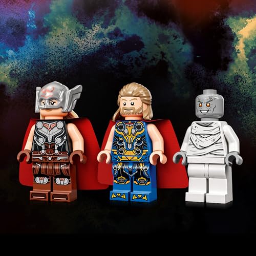 LEGO Marvel Attack on New Asgard, Thor Buildable Toy 76207 with Hammer ...