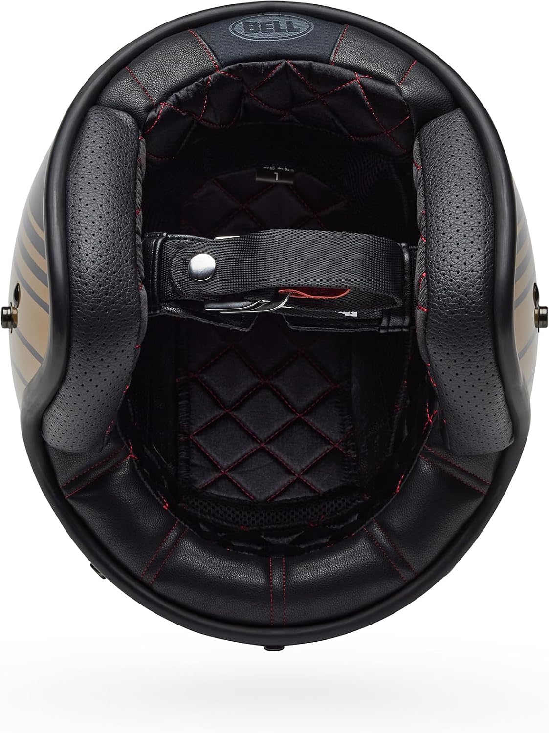 Bell Motorcycle Custom 500 Open Face Helmet Solid Colors MD Black ...